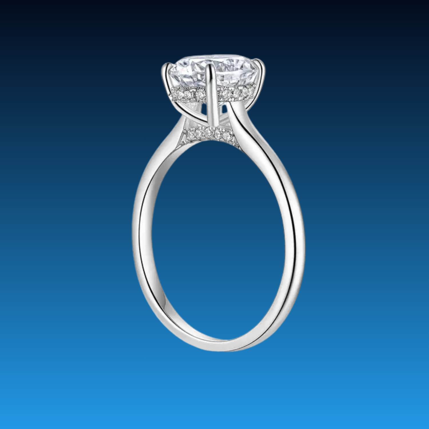 Lab Diamond VVS Moissanite Ring – Vizoya Rewards