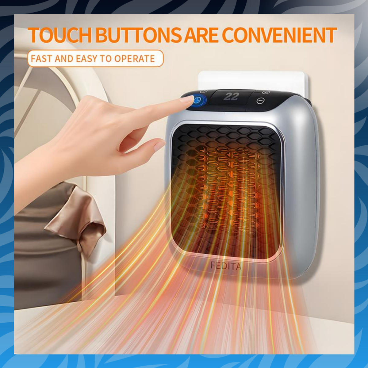 Handy Heater Turbo Wall Outlet – Vizoya Rewards