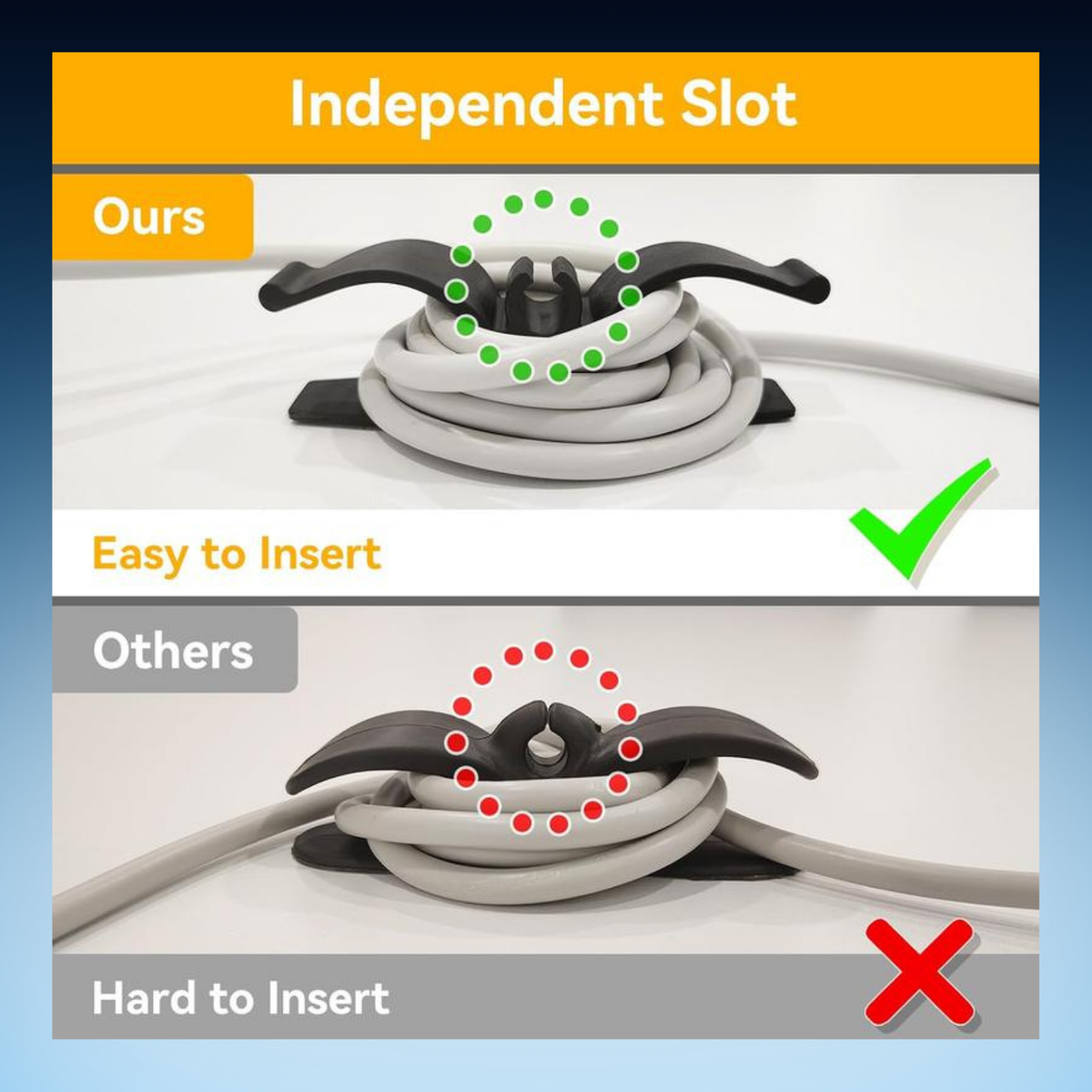 Appliance Cord Organizer Clips (6 Pack) – Vizoya Rewards