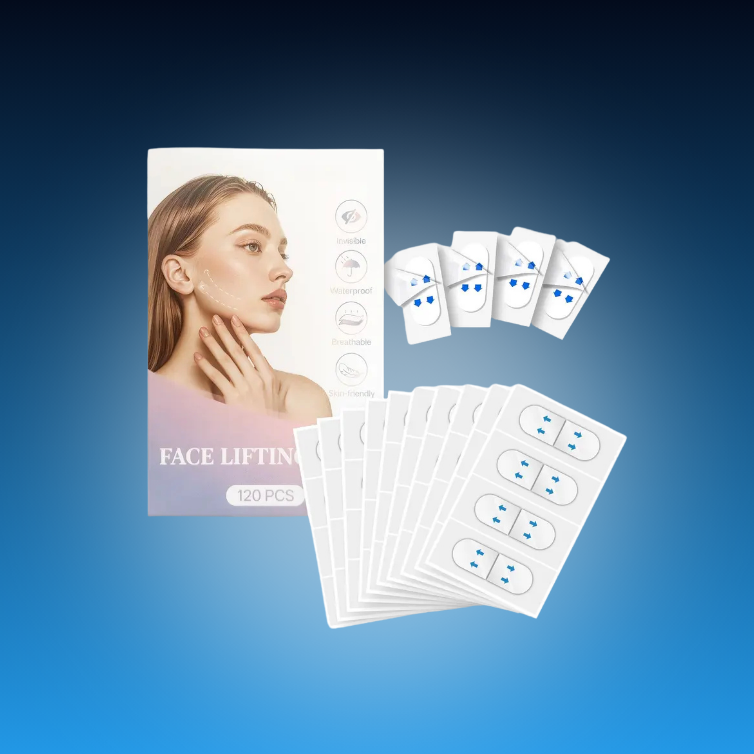 Invisible Face Lift Tape Strips – Vizoya Rewards