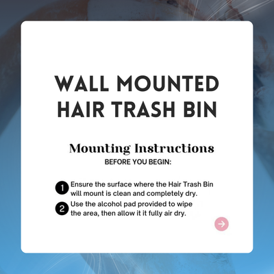 Wall Mounted Hair Trash Bin – Vizoya Rewards